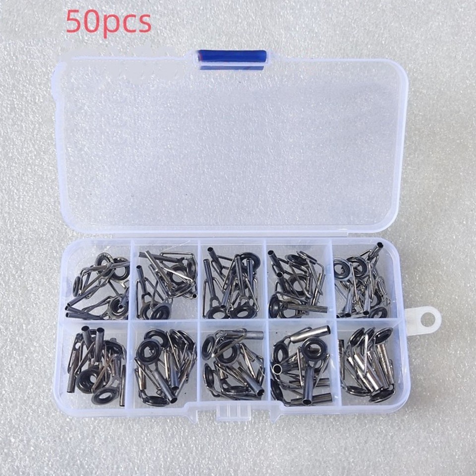 Guide Rings Ceramic Ring Stainless Steel 1.6mm-3.8mm 50pcs Lightweight | eBay