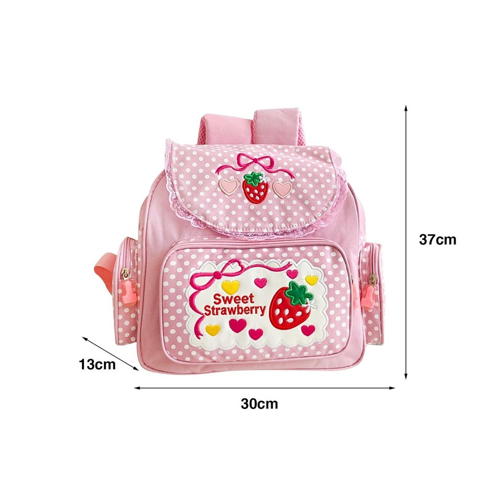 Backpack Girls, Pink Rucksack Large Capacity Cute Backpack for Outdoor ...