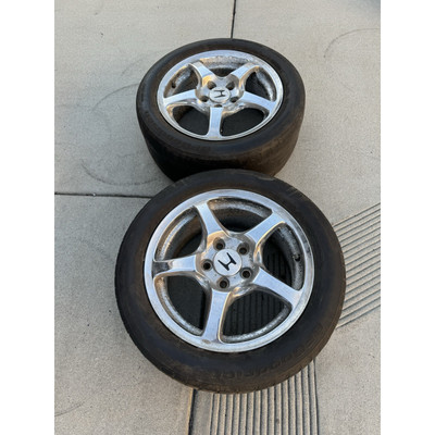 🔥 OEM Honda S2000 AP1 Rear Factory Wheels with Center Caps (CHROME ...