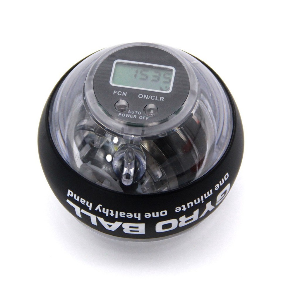 Automatic Start Gyroscope Ball with LED Light,Hand Grip Exerciser (with ...