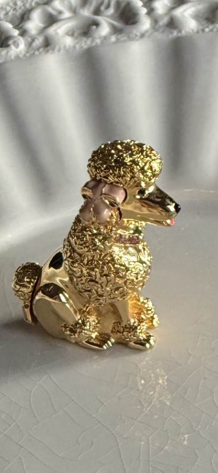 Estee Lauder Vintage 1999 Dazzling Poodle Solid Perfume Compact ...