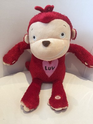 Hallmark Valentines Talking/arms Motion Luv Monkey Plush Toy | eBay
