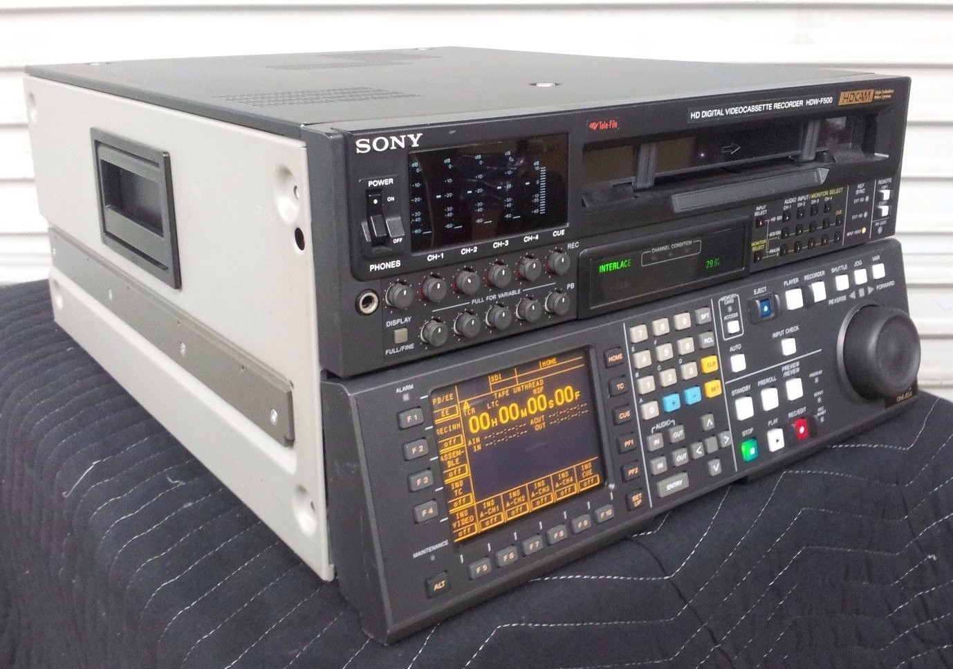 SONY HDW-F500 1080i, 23.98PsF HDCAM REC/PLAY 30 DAY CARRY-IN WARRANTY ...