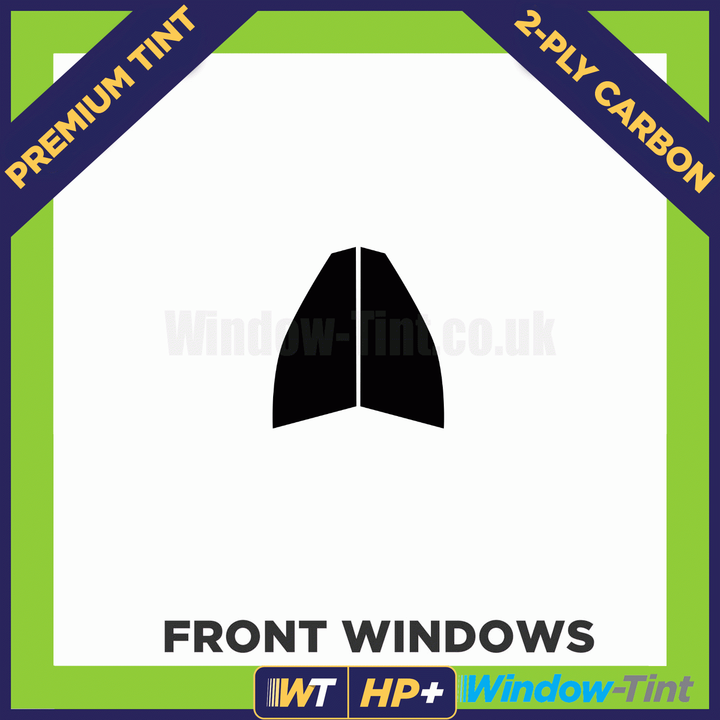 For Volvo S40 4-door 1996-2004 Carbon Pre Cut Window Tint Front Premium ...