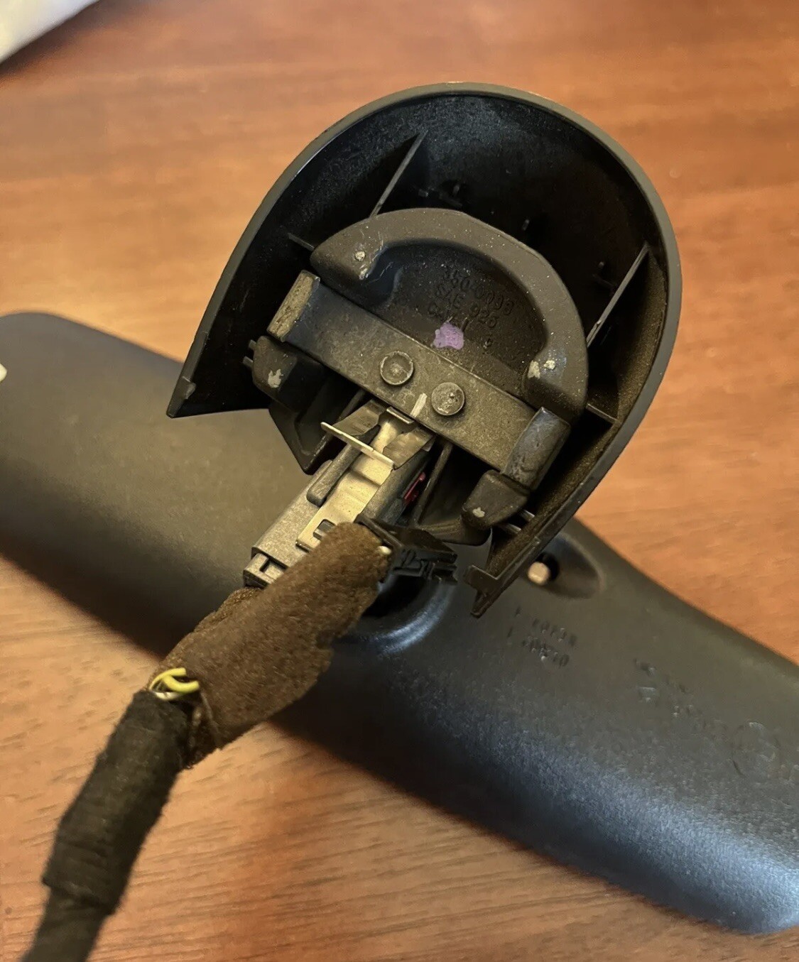 JAGUAR OEM S-TYPE S TYPE FRONT WINDSHIELD REAR VIEW MIRROR BLACK 2003 ...