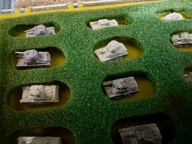 War Gaming Miniatures Armor - 6MM TANKS ARMOR 1/285 Micro Armor C in C ...