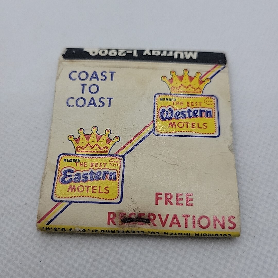 Golden Host Motel Matchbook Match Box Vintage Matches Northlake ...
