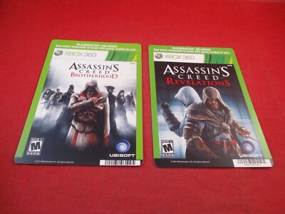 Assassin's Creed Brotherhood/Revelations Xbox 360 Blockbuster Promo ...