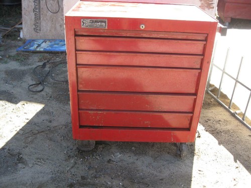 Snap-On tools USA 6 Drawer Toolbox Rollaway with KEY KRA-307D | eBay