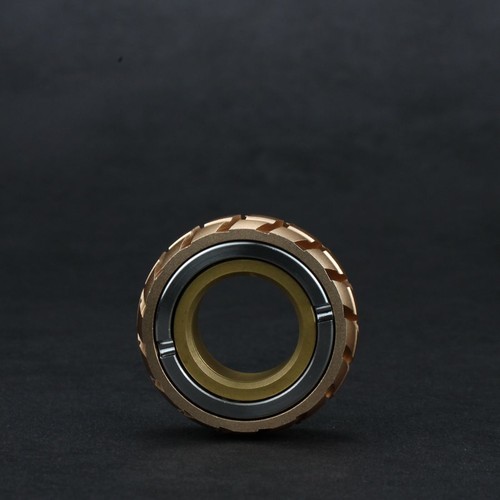 EDC Mechanic Ring Tire Fidget Clicker Magnetic Slider Haptic Toy Stress ...