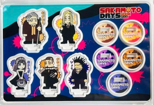 SAKAMOTO DAYS Mini Acrylic Stand Figure Takamura Shishiba Hyo Osaragi ...