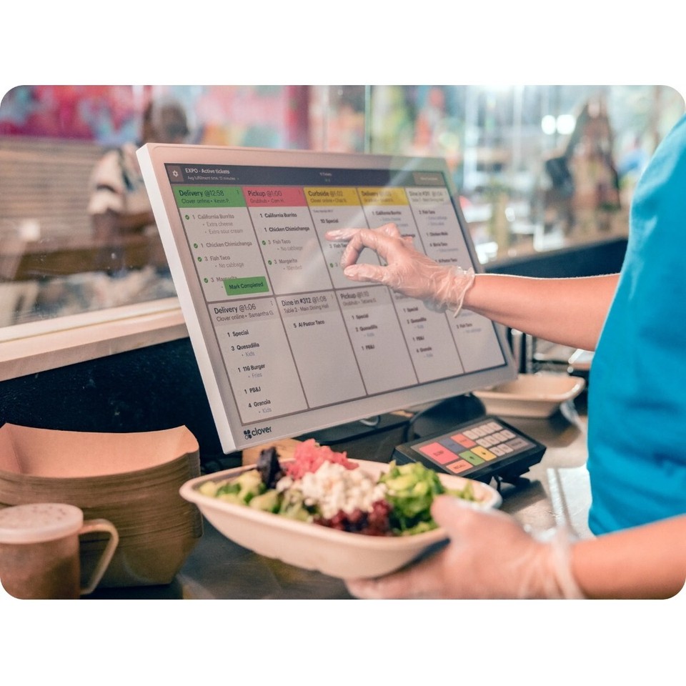 New Clover Kitchen Display System POS Screen - New Merchant Account ...