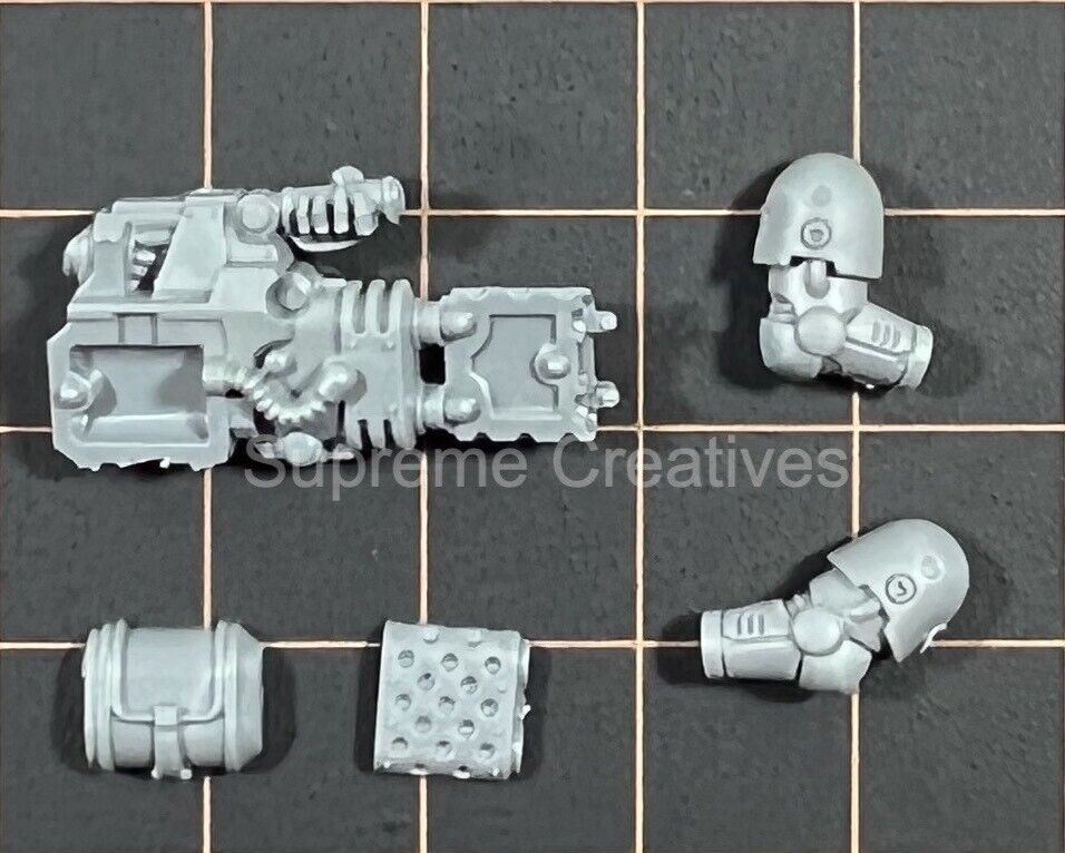 Horus Heresy Heavy Weapons Heavy Flamer Plasma Cannon Multi Melta Bits ...
