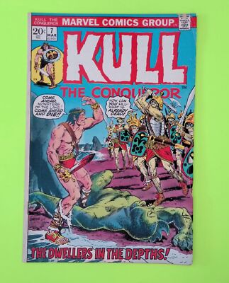 Kull the Conqueror #7 Vol. 1 1973 Marvel Comics MID GRADE Comic Book ...