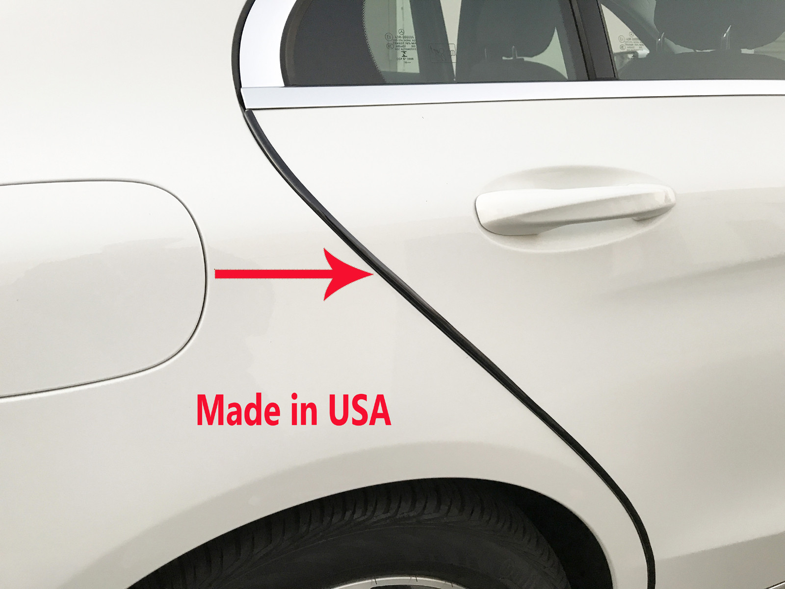 4PCS BLACK Door Edge Scratch Protector Guard Trim Molding For ...