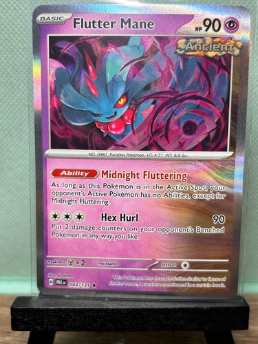 Pokemon TCG: Flutter Mane 43/131, Prismatic Evolution _ HOLO | eBay