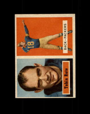 1957 Topps Football #081 Tobin Rote STARX 5.5 EX+ (CS128994) | eBay