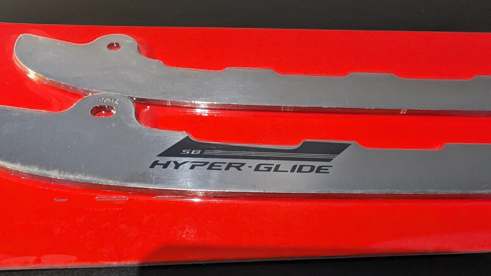CCM SPEEDBLADE HYPER-GLIDE POLISHED STEEL RUNNERS REPLACEMENT BLADES +4 ...