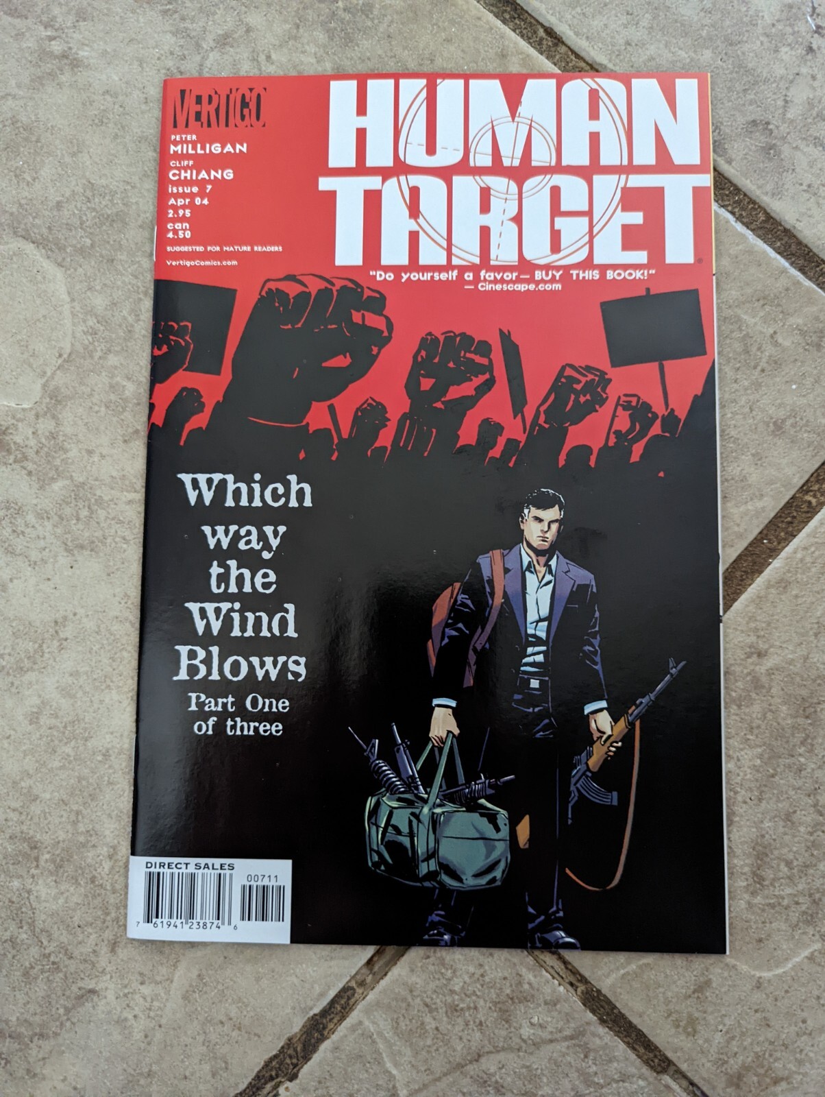 HUMAN TARGET #7 (2003 Series) DC/VERTIGO COMIC 'PETER MILLIGAN' VF/NM ...