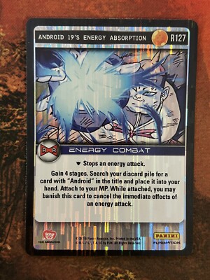 DBZ Panini Android 19’s Energy Absorption Foil Rare #R127 - Evolution ...