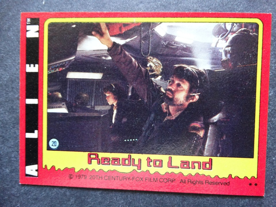 1979 Topps Alien Movie Trading Card Complete Your Set You U Pick 1-84 ...