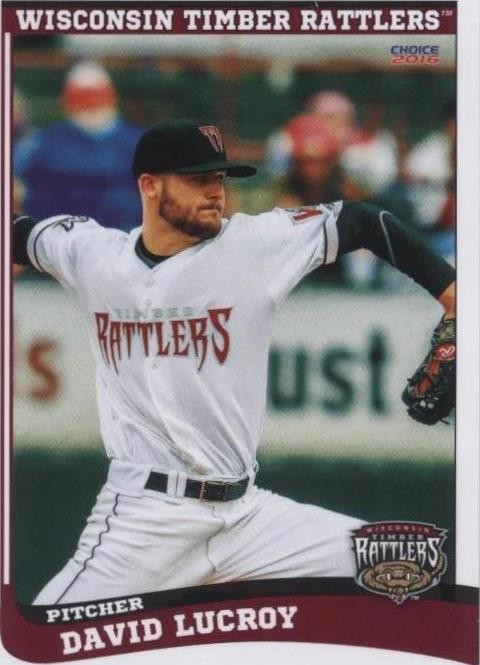 2016 Choice Wisconsin Timber Rattlers - David Lucroy #16 (RC) for sale ...