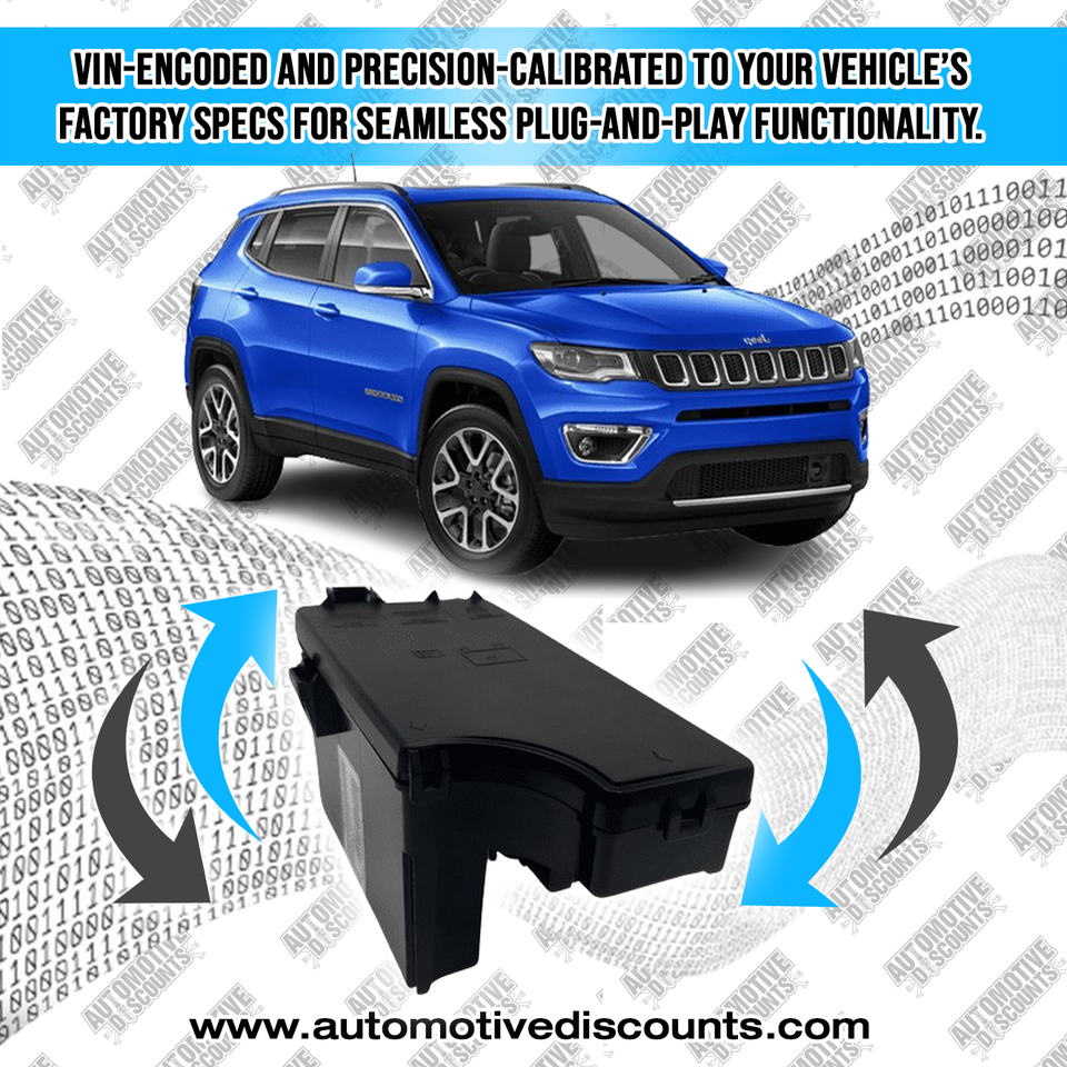2008 JEEP COMPASS Rebuilt TIPM 68028007 PROGRAMMED PLUG & PLAY READY | eBay