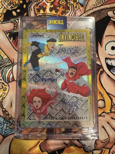 Invincible SDCC Triple Laser Signagraph 94/100 Keepsake Edition Sunday ...