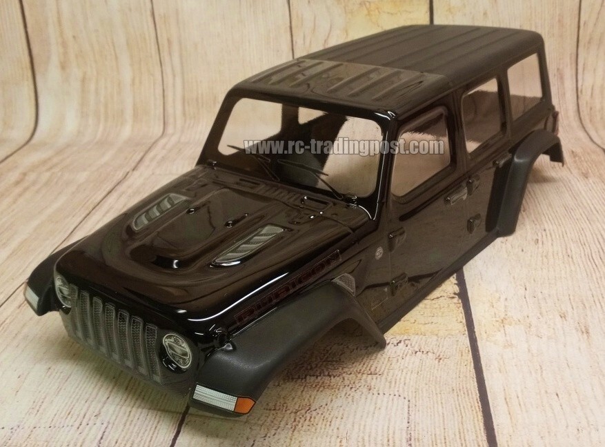 Jeep Wrangler JL Rubicon Custom Painted RC Crawler Body (WB 12.3") TRX ...