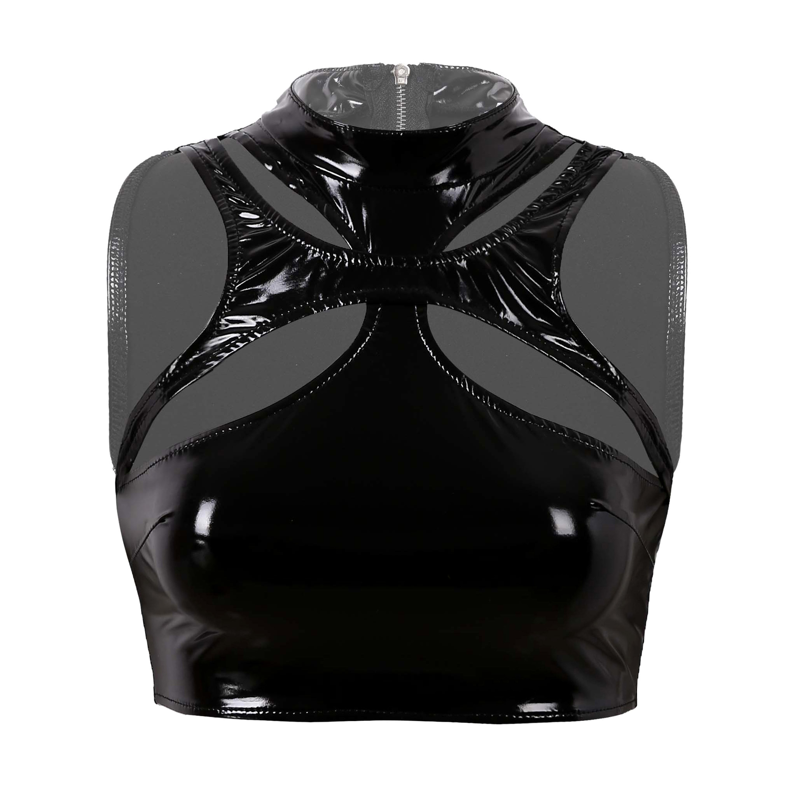 US Sexy Women Lingerie See-through Sheer Mesh Open Cup Cupless Bralette ...