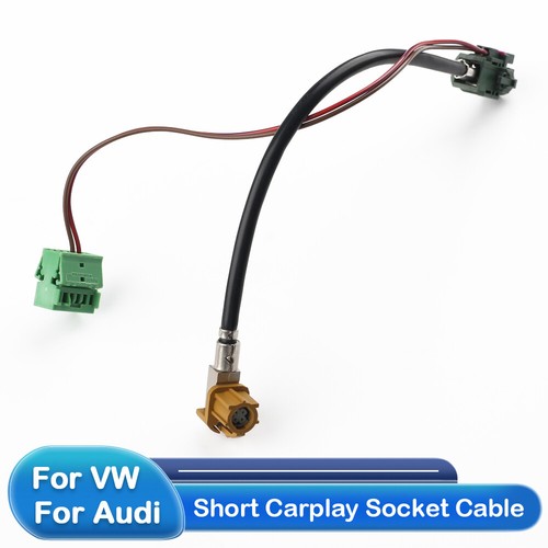 CarPlay MDI USB AUX Switch Control AMI Adapter Harness Plug For VW Golf ...