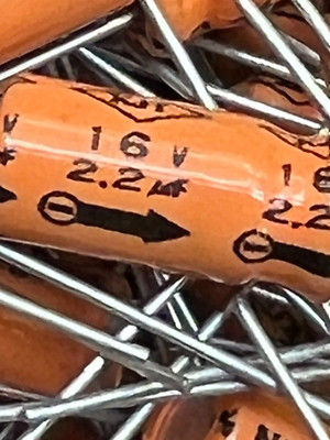 Capacitor Aluminum Electrolytic 2.2uF 16v NP, See Pictures, Fast ...