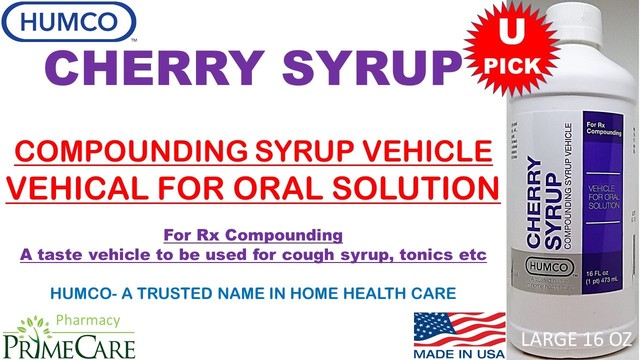 HUMCO Simple Aspirin Syrup Cherry 16oz 303952662167s1325 for sale ...