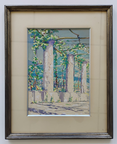 HENRY HUNT CLARK (1876-1957) ORIGINAL WATERCOLOR PAINTING ITALIAN ...