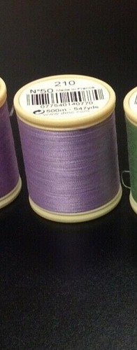 DMC MACHINE EMBROIDERY THREAD-100% COTTON -547 YARDS- MANY COLORS | eBay