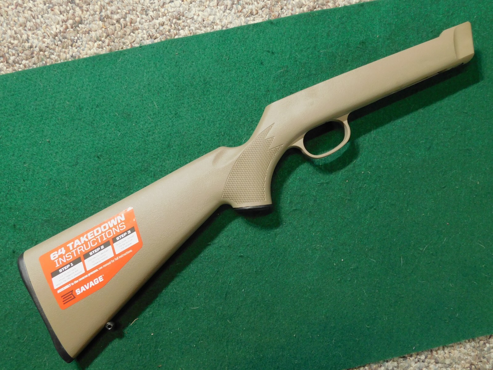 Savage Model 64 Stock Tan Synthetic .22 LR Takedown Model Original #7 ...