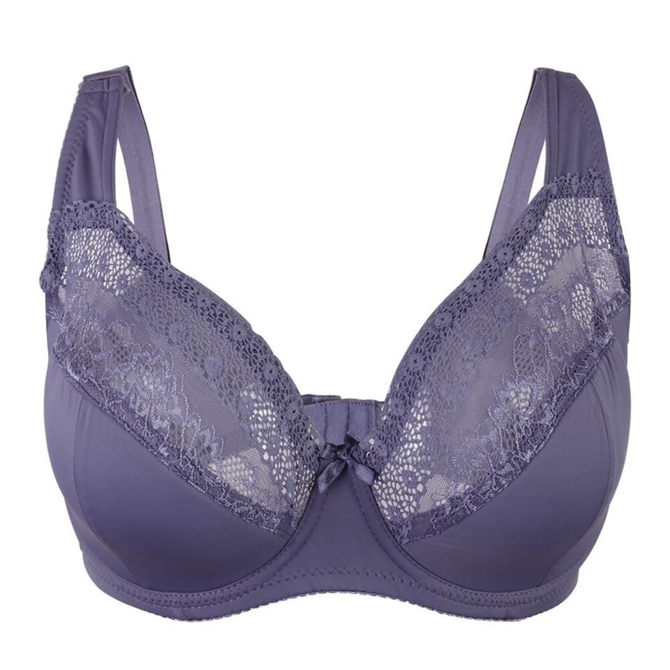 Big Breasts Women Bras Large Size Brassiere Sexy Lingerie Thin Padded ...