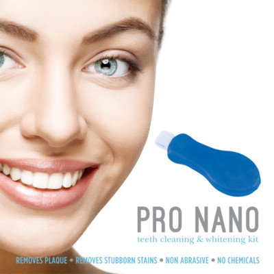 Nano Professional Teeth Whitening Kit Strip Clean Whitener Tooth Stains ...