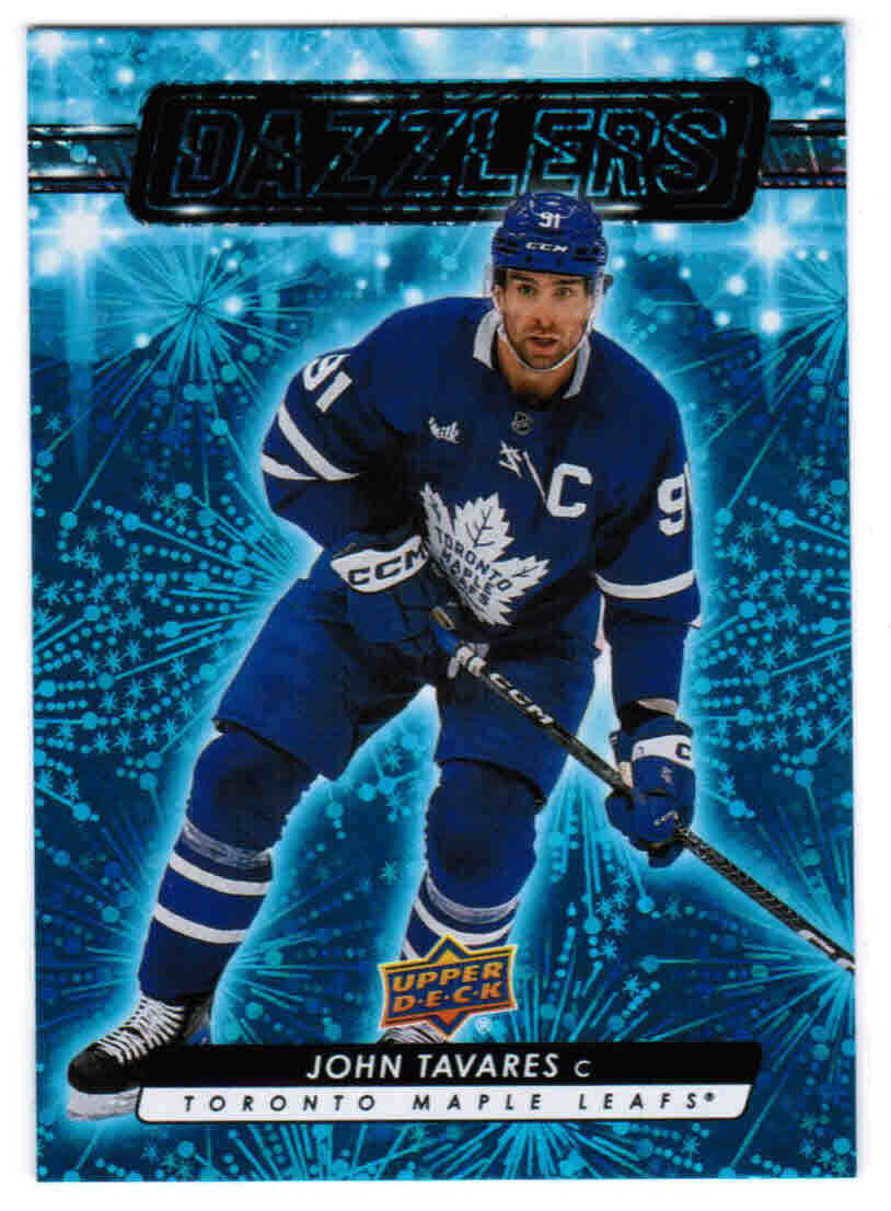 23/24 2023 UPPER DECK SERIES 1 HOCKEY DAZZLERS BLUE CARDS DZ-XX U-Pick ...