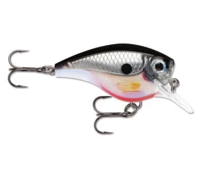 Rapala BX Brat 06 - Silver - 2" 3/8 oz Balsa Square Bill Lure | eBay