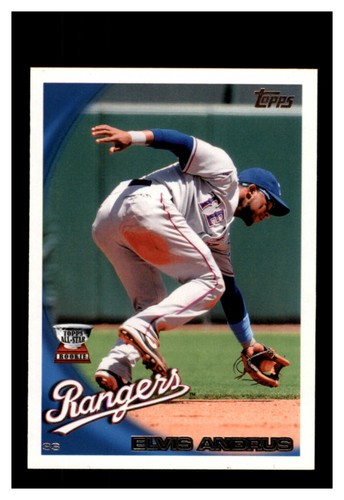 2010 Topps #310 Elvis Andrus Texas Rangers MINT | eBay