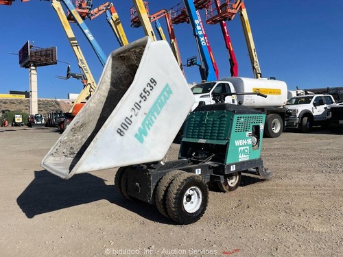 2017 Multiquip Whiteman WBH-16F Stand-On Concrete Mud Dump Buggy Honda ...