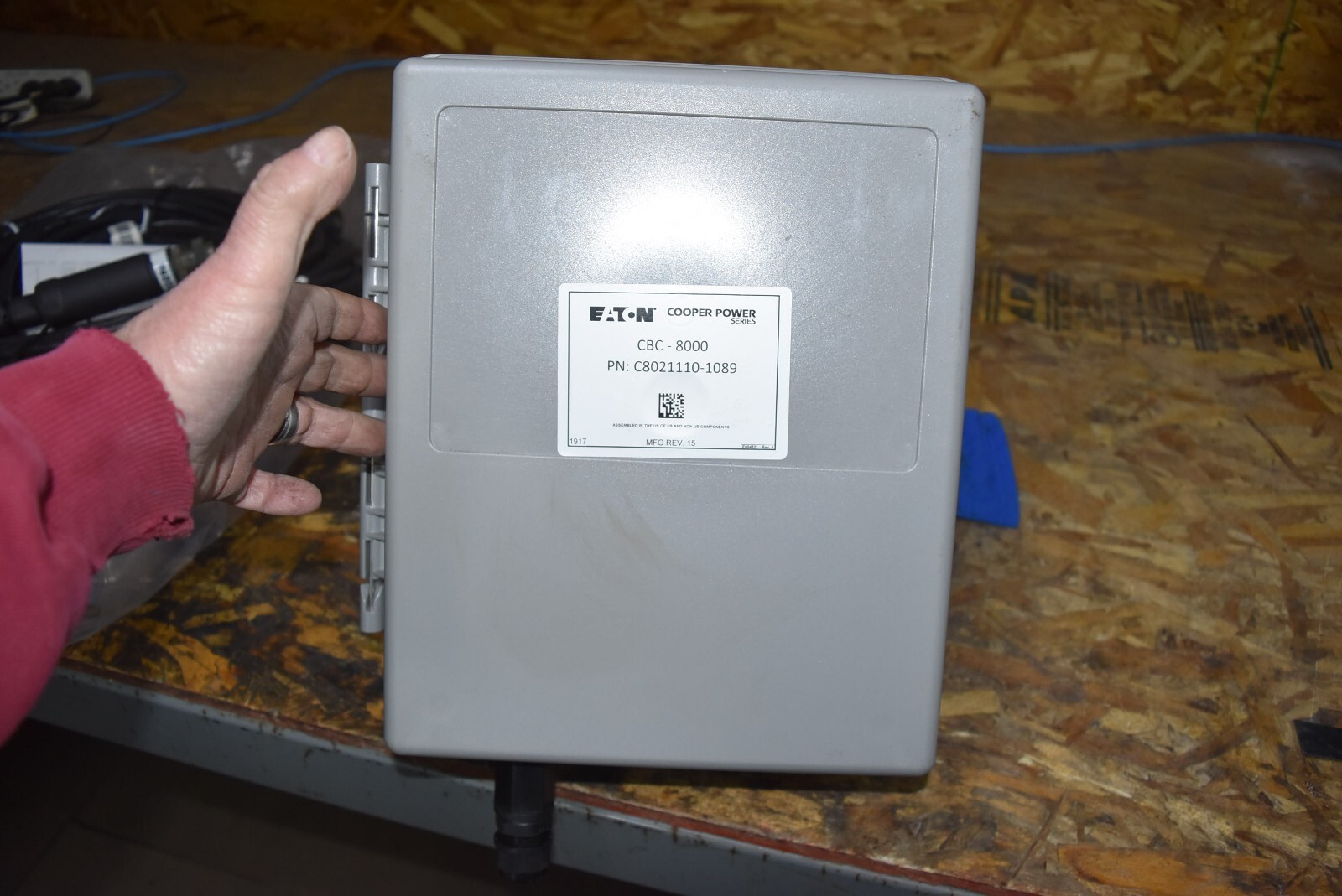 Eaton Cooper Capacitor Bank Control CBC-8000 C8020B90-1124-032C for ...