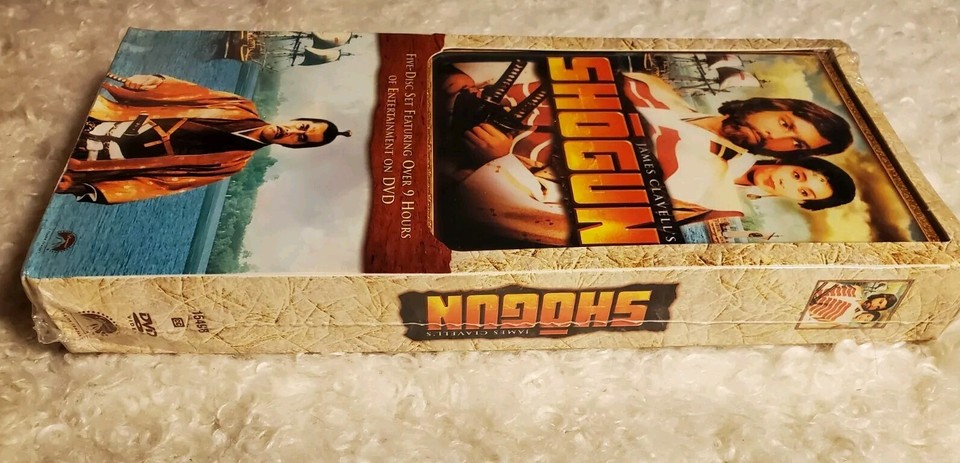 Shogun (DVD, 1980) NEW Complete TV Miniseries, 5-Disc Box Set, Rare ...