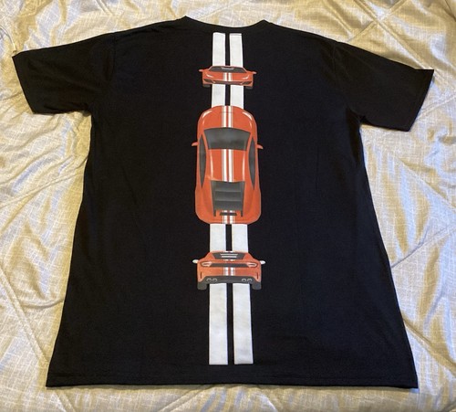 Lost Angeles Racing Graphic Car Shirt Men’s Large Black RGSTR New | eBay