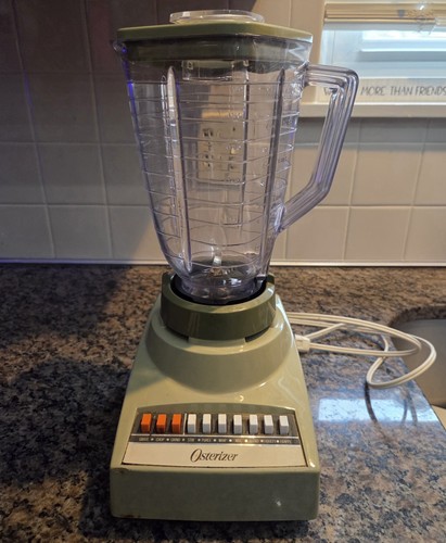 Vintage 1970's Osterizer Blender 10 Speed Imperial 5 Cup Dual Range ...