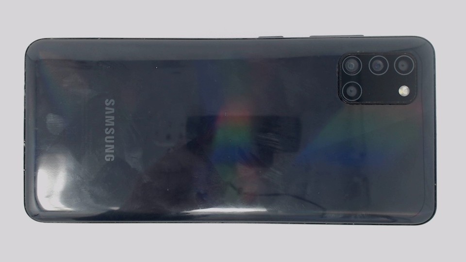 Samsung Galaxy A31 SM-A315G/DSL (Black 128GB 4GB) Unknown Carrier BURN ...