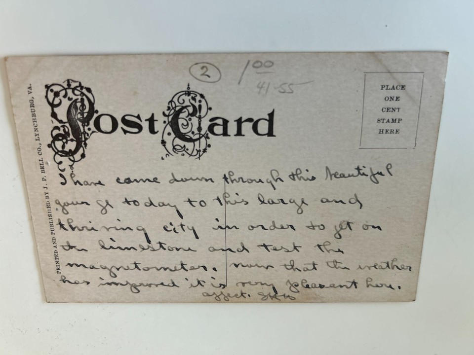 Pardee Point on the E.T. W.N.C. E. T. W. N. C. Railway RY Johnson City ...