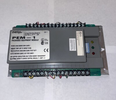 Invensys PEM-1 / PEM1 PACKAGED EQUIPMENT MODULE | eBay
