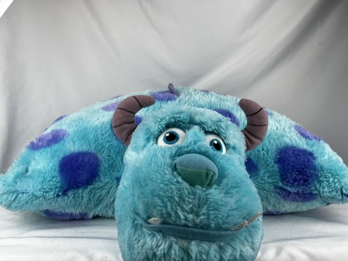 Disney Parks Monters Inc. Sully Pillow Pal Pet Soft Plush Toy Foldable ...